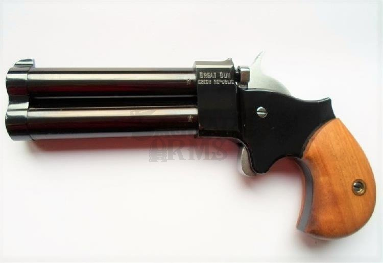 Derringer .45 2,5" chromed strigger ,hammer and barrels SA1525 ma...