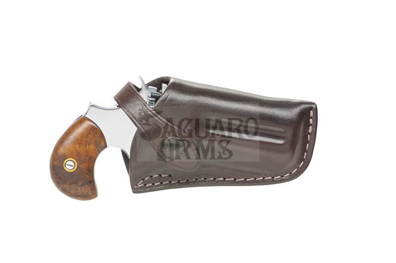 Leather Holster Derringer 2,5" Great Gun 9mm clip : Saguaro-Arms.com