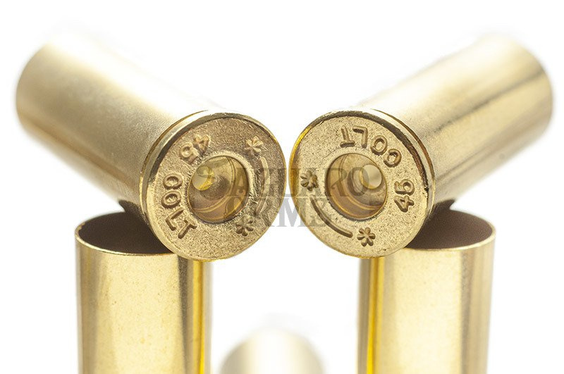 Brass cases 45 Long Colt 100pcs: Saguaro-Arms.com