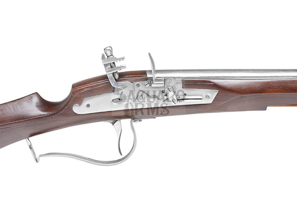 17th century flintlock musket: Saguaro-Arms.com