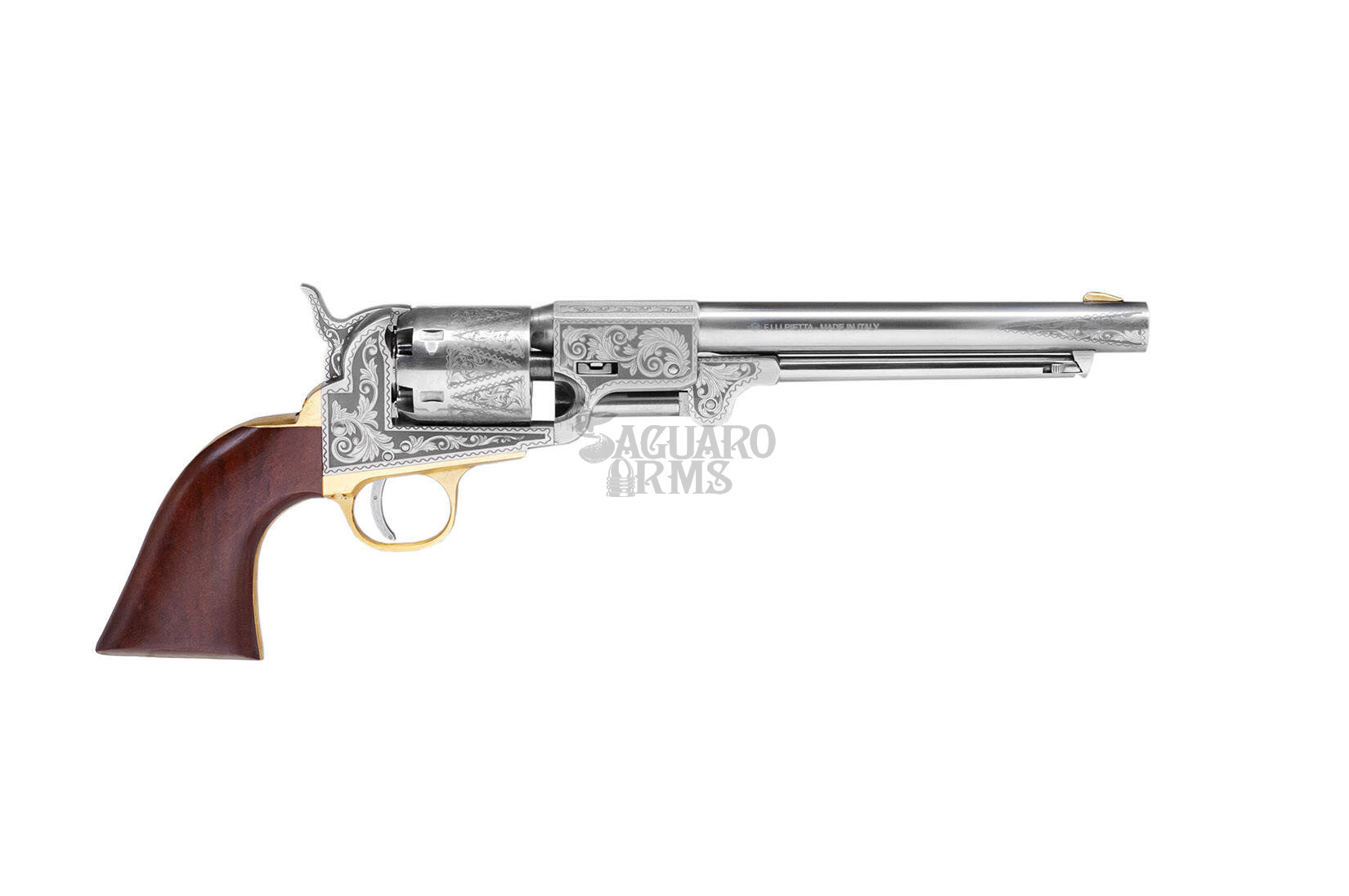 Black Powder Revolver Dance&Brother .44 engraved DAN44B/LE: Saguaro ...