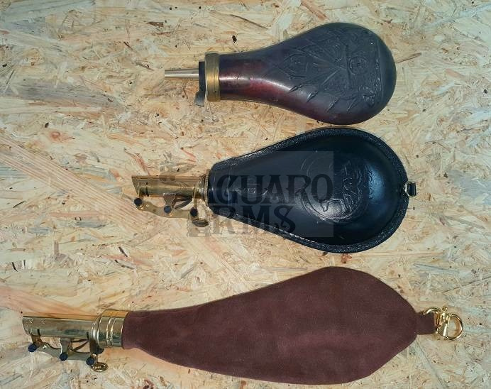 British Shot Flask DP564: Saguaro-Arms.com